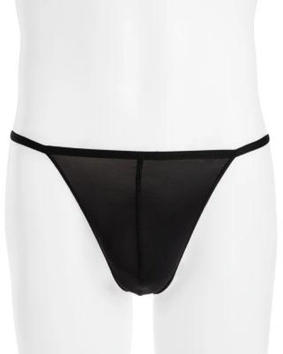 Hom Plume G-string In Black | ModeSens