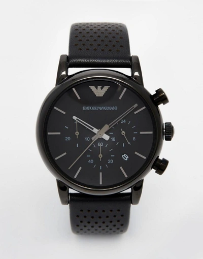 Emporio Armani Ar1737 Watch In Black | ModeSens