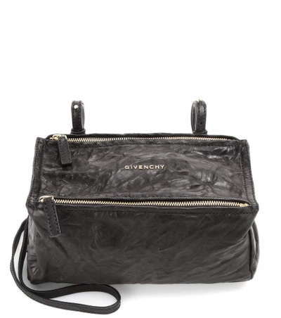 Givenchy Pandora Mini Leather Shoulder Bag In Black | ModeSens