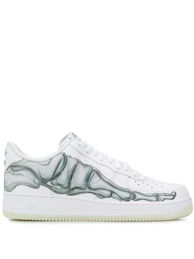 Nike Air Force 1 Low Qs “skeleton” Sneakers In White | ModeSens