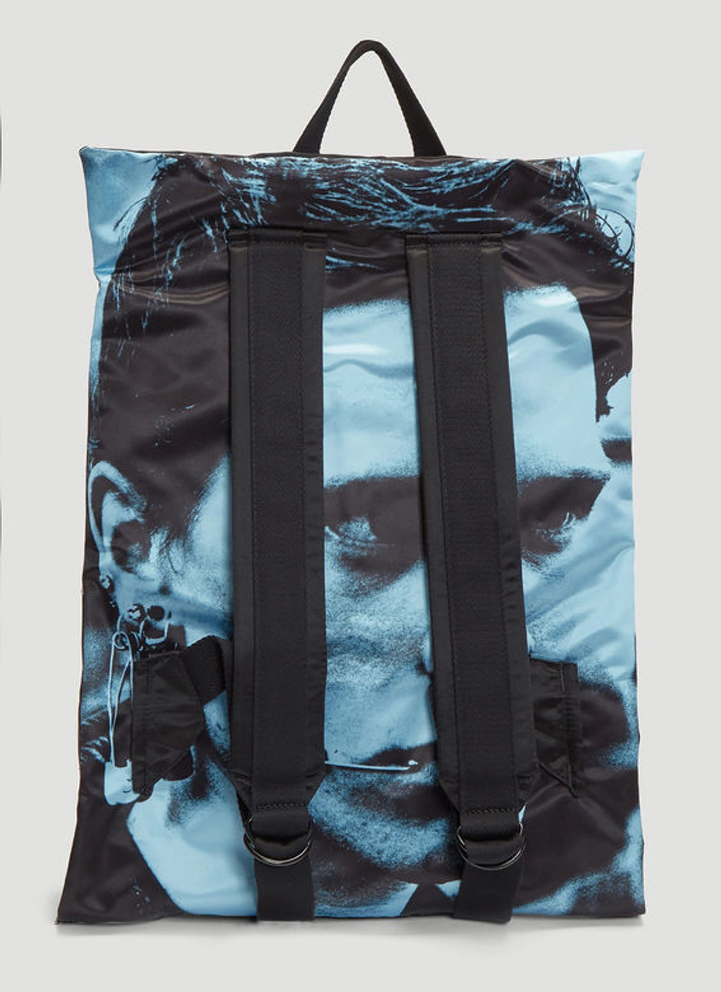 Raf Simons Poster Padded Boy Backpack In Blue | ModeSens