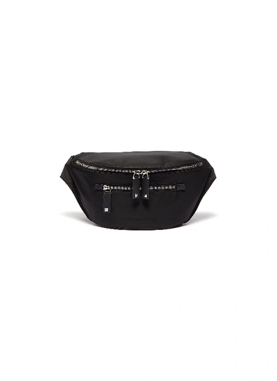 Valentino Garavani 'vltn' Logo Strap Bum Bag In Black | ModeSens