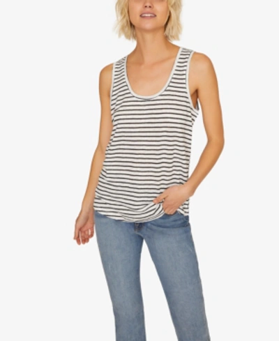 Sanctuary Ruby Striped Scoop-neck Linen Tank Top In Classic Stripe ...