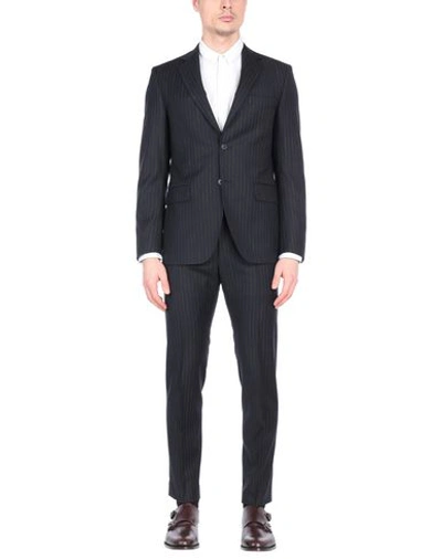 Tombolini Suits In Black | ModeSens