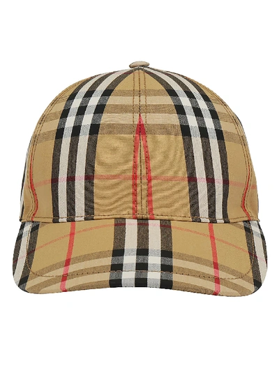 Burberry Vintage Check Baseball Hat | ModeSens