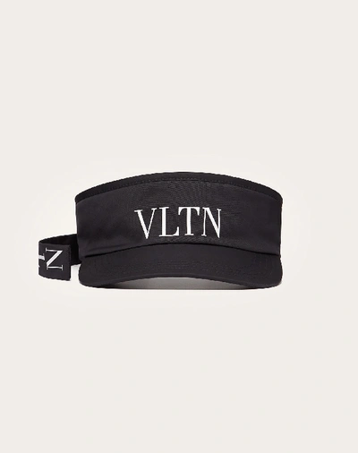 Valentino Garavani Vltn Baseball Cap Man Black Polyester 100% 57 | ModeSens