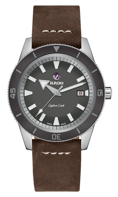 Pre-owned Rado Captain Cook R32505015 In Stainless Steel | ModeSens