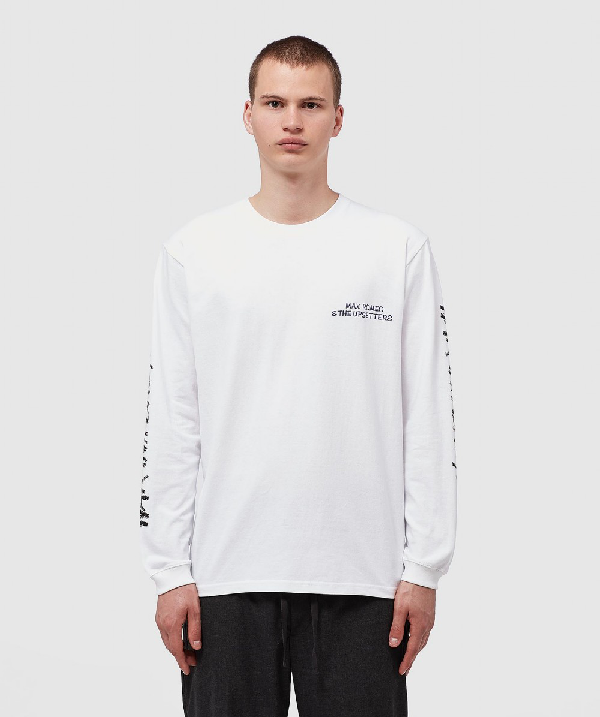 Wacko Maria Mens Max Romeo War Ina Babylon Long Sleeve T-shirt | ModeSens