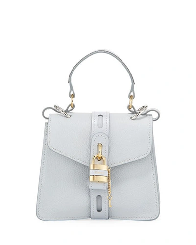 Chloé Aby Mini Lock & Key Belted Top-handle Bag | ModeSens