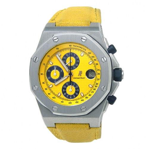 Pre-Owned Audemars Piguet Royal Oak Offshore Yellow Steel Watches ...