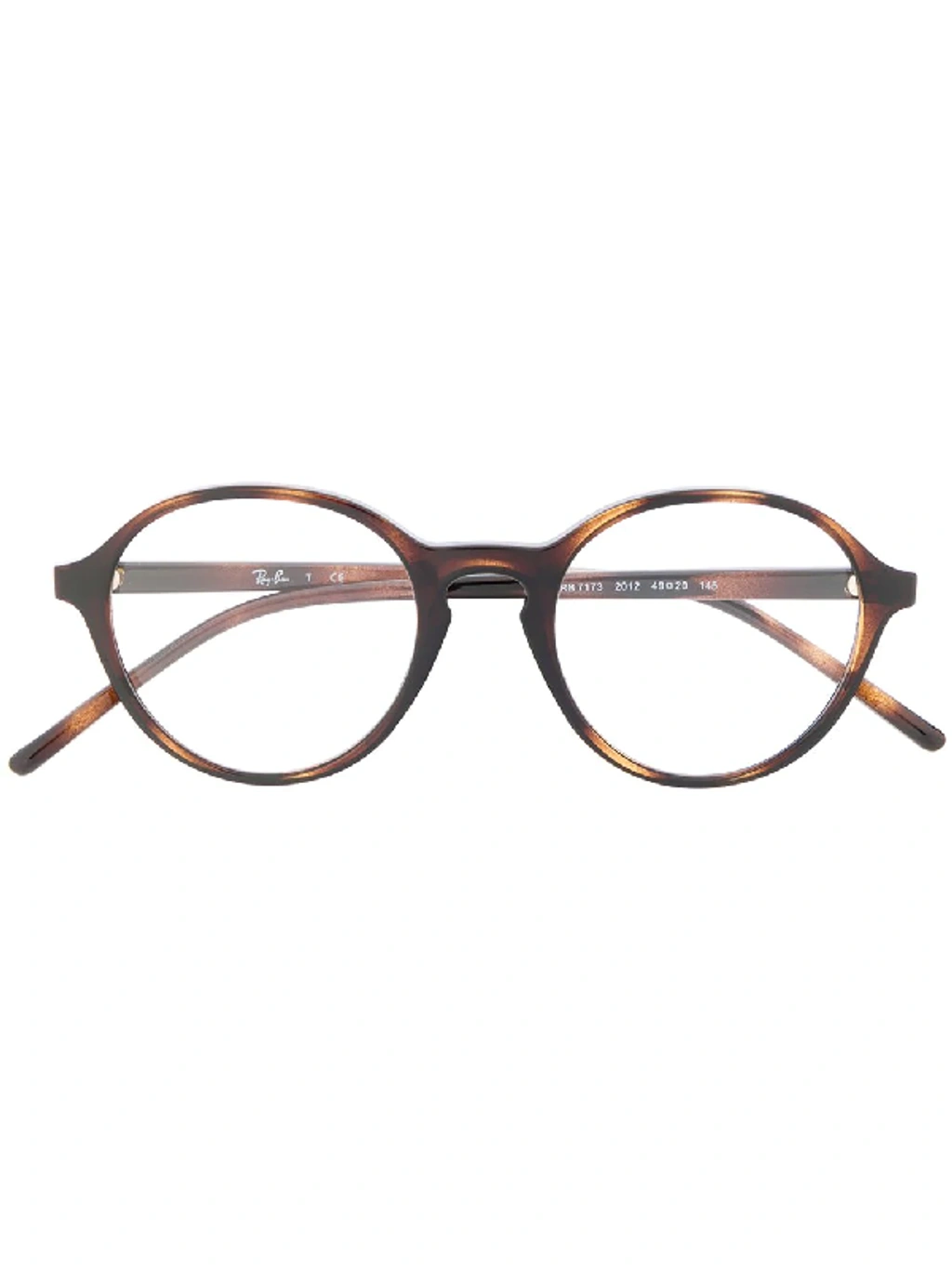 Ray Ban 7173 Pantos Horn-rimmed Glasses In Braun | ModeSens