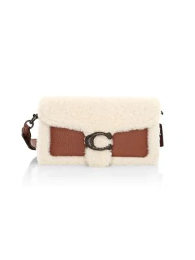 Coach Tabby Shearling & Leather Shoulder Bag | ModeSens