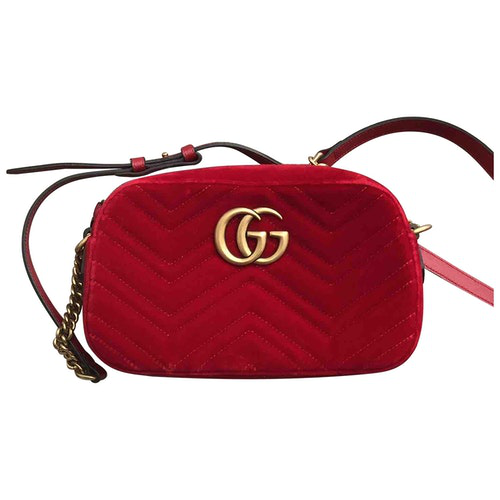 Red Velvet Gucci Handbag | Paul Smith