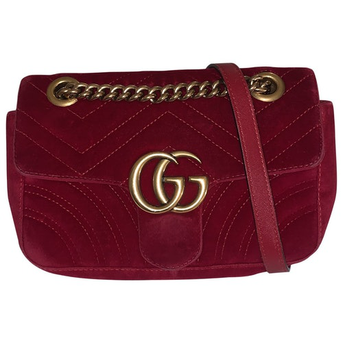 Red Velvet Gucci Handbag | Paul Smith