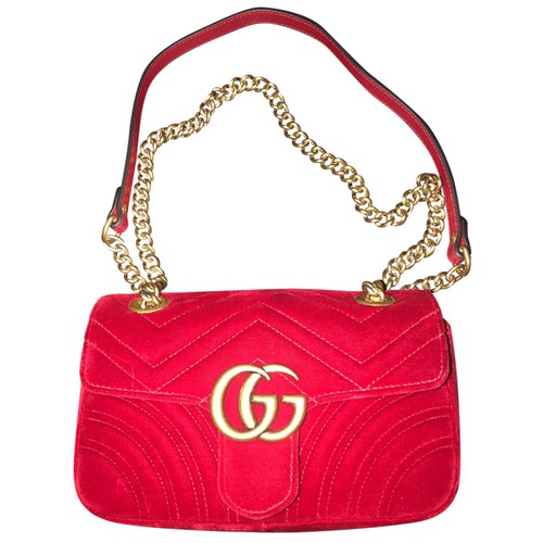 Red Velvet Gucci Handbag | Paul Smith