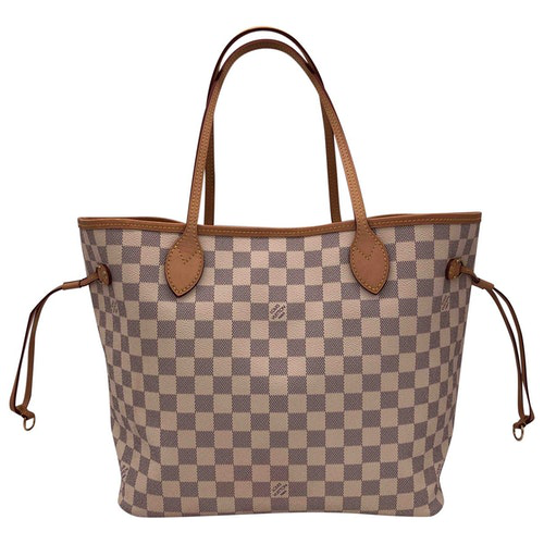 Used Louis Vuitton Neverfull White | Paul Smith