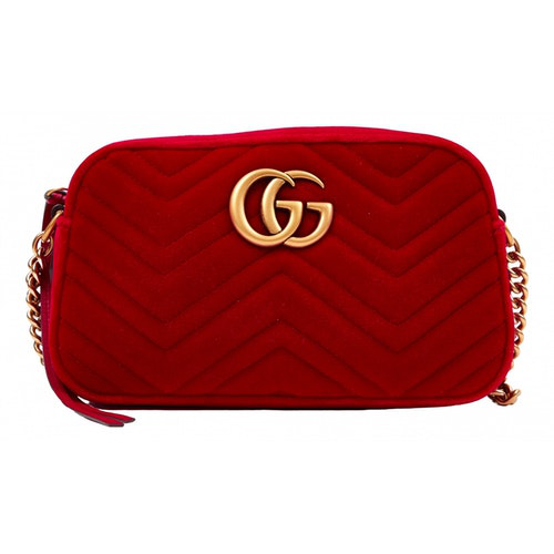 Red Velvet Gucci Handbag | Paul Smith