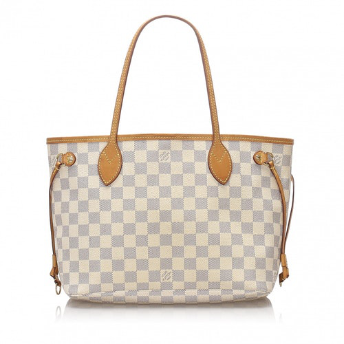 Used Louis Vuitton Neverfull White | Paul Smith