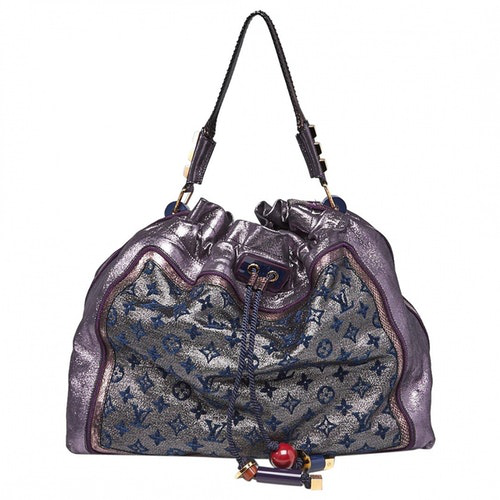 Louis Vuitton Purple Checkered Bag | semashow.com