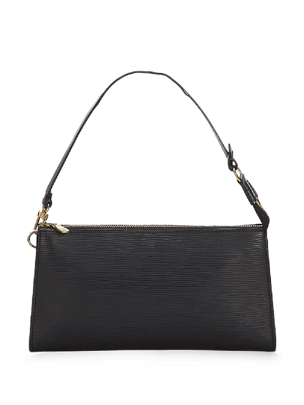 Louis Vuitton Black Logo Bag | semashow.com