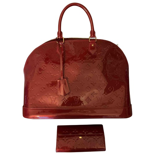 Louis Vuitton Alma Red Patent Leather | Paul Smith