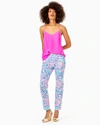 Lilly Pulitzer 29" Kelly Stretch Ankle Length Skinny Pant In Zanzibar ...