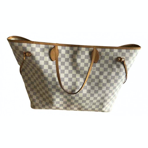 Used Louis Vuitton Neverfull White | semashow.com