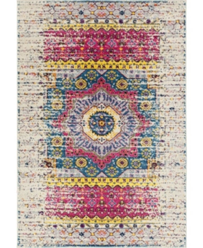 Amer Rugs Manhattan Man-35 Ivory/pink 7'9" X 11' Area Rug In Ivory ...