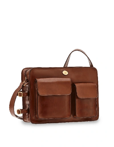 The Bridge Briefcases Story Uomo Genuine Leather Men's Briefcase In ...