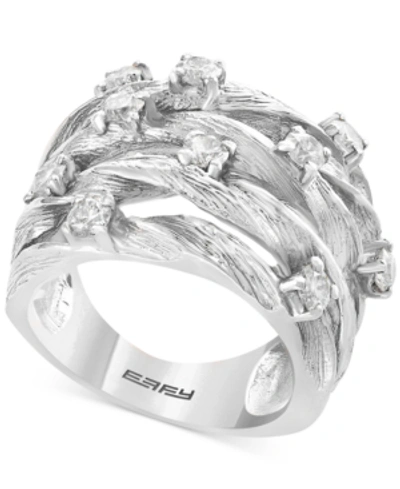 Effy Collection D'oro By Effy Diamond Woven Ring (1 Ct. T.w.) In 14k ...