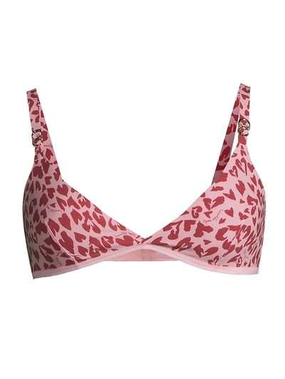 Stella Mccartney Arizona Soft Cup Lace Triangle Bra In Blush | ModeSens