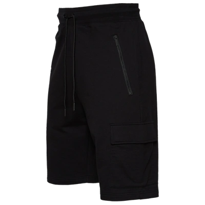 Csg Mens Survivor Knit Cargo Shorts In Black/black | ModeSens