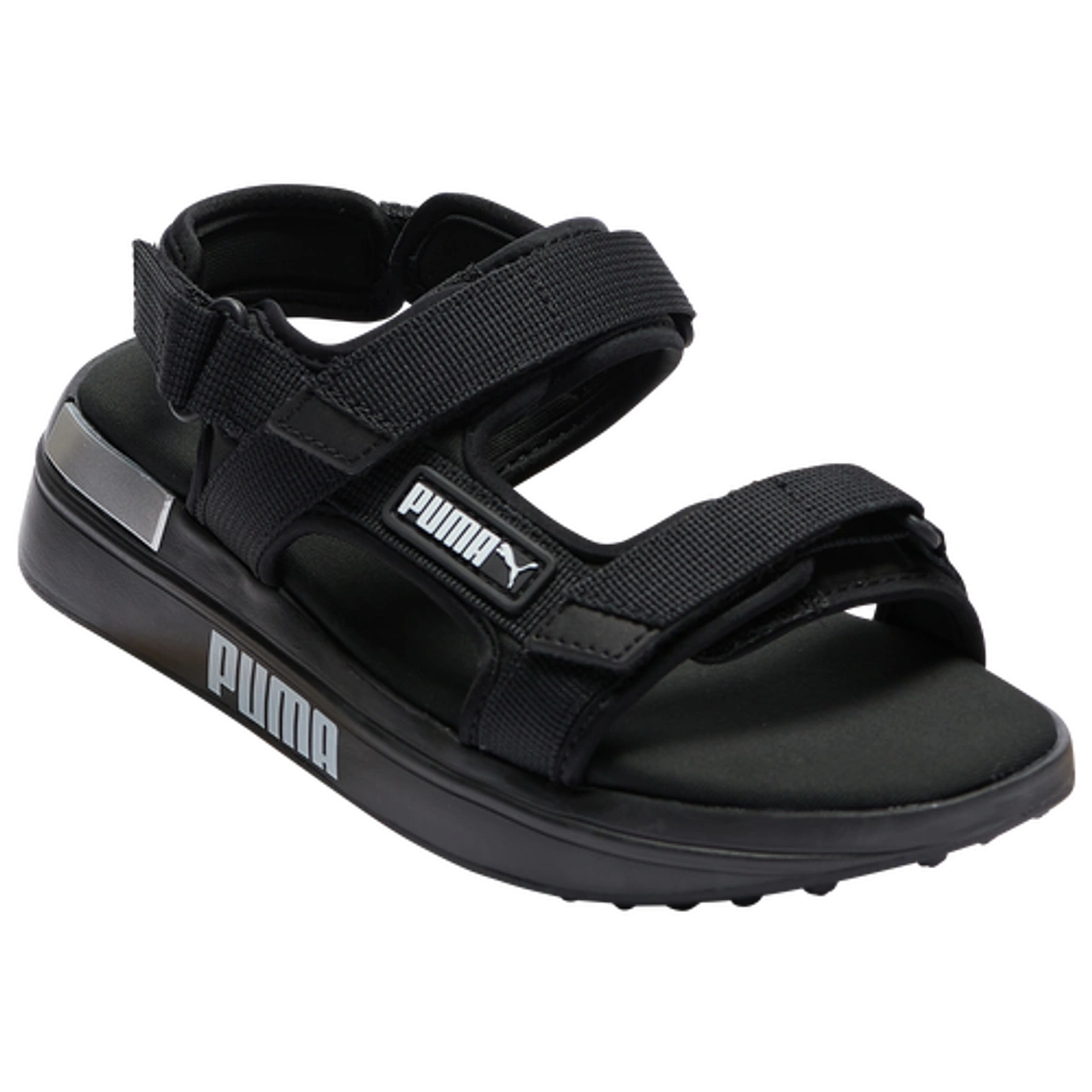 Puma Future Rider Sandal In Black In Black/white | ModeSens