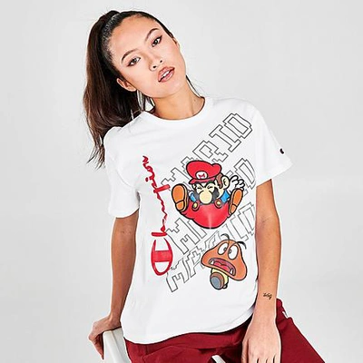 Champion Women's X Super Mario Bros™ Heritage Mario & Gumba T-shirt In ...