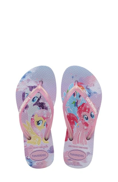Havaianas Kids' My Little Pony Flip Flop In Lavender | ModeSens