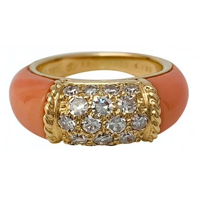 Pre-owned Van Cleef & Arpels Philippine Yellow Gold Ring | ModeSens