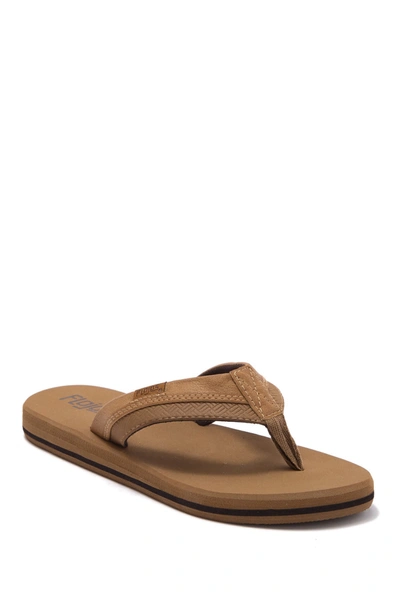 Flojos Kids' Ryan Flip Flop In Tan | ModeSens