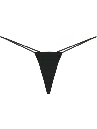 Maison Close Le Petit Secret Micro Thong In Black | ModeSens