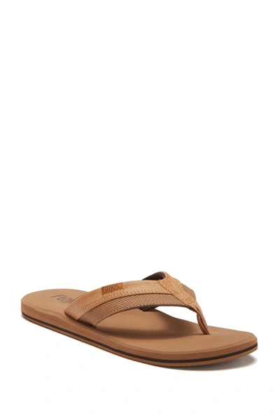 Flojos Ryan Flip Flop Sandal In Tan | ModeSens