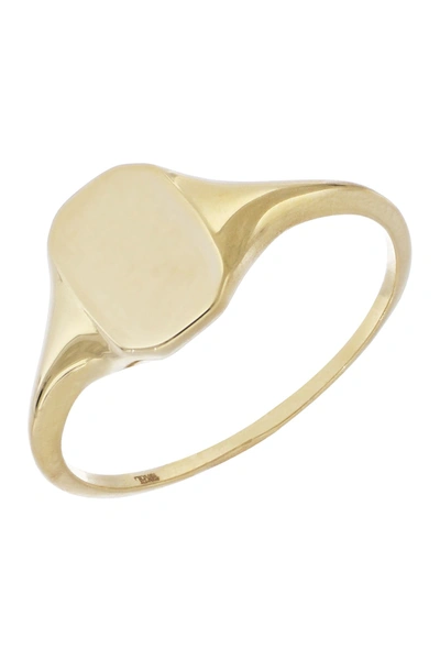 Bony Levy 14k Gold Rectangle Shaped Signet Ring In 14ky | ModeSens
