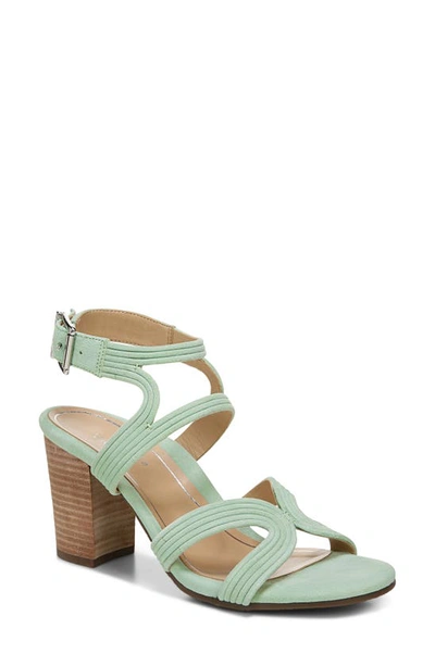 Vionic Leana Block Heel Sandal In Lichen Suede | ModeSens