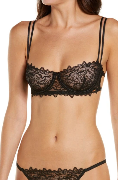 Bluebella Audrey Underwire Balconette Bra In Black | ModeSens