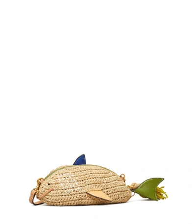 Tory Burch Origami Straw Shark Bag In Beige | ModeSens