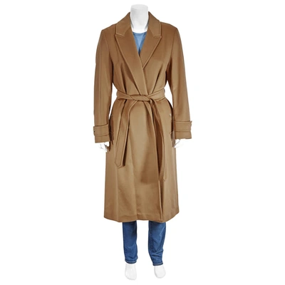 Burberry Ladies Peak Lapel Cashmere Wrap Coat | ModeSens