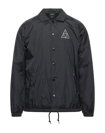 Huf Jackets In Black | ModeSens