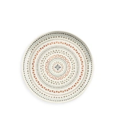 Tarhong Desert Mandala Salad, Planta Matte, 8.5" Set Of 6 In Multi ...