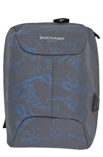 Duchamp Camo Print Anti-theft Laptop Backpack In Navy | ModeSens