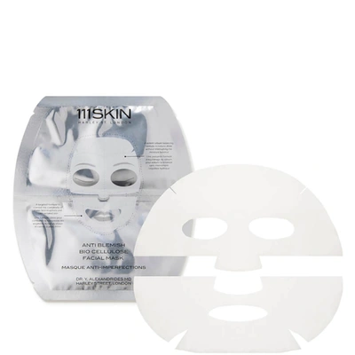 111skin Anti Blemish Bio Cellulose Facial Mask, 5 X 25ml - One Size In ...