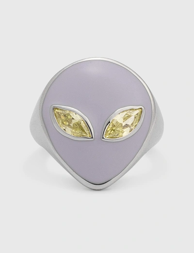 July Child Cosmic Alien Ring In Purple | ModeSens