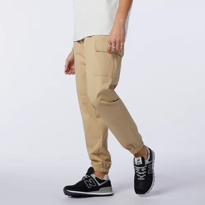 New Balance Nb Athletics Woven Cargo Pant In Brown | ModeSens